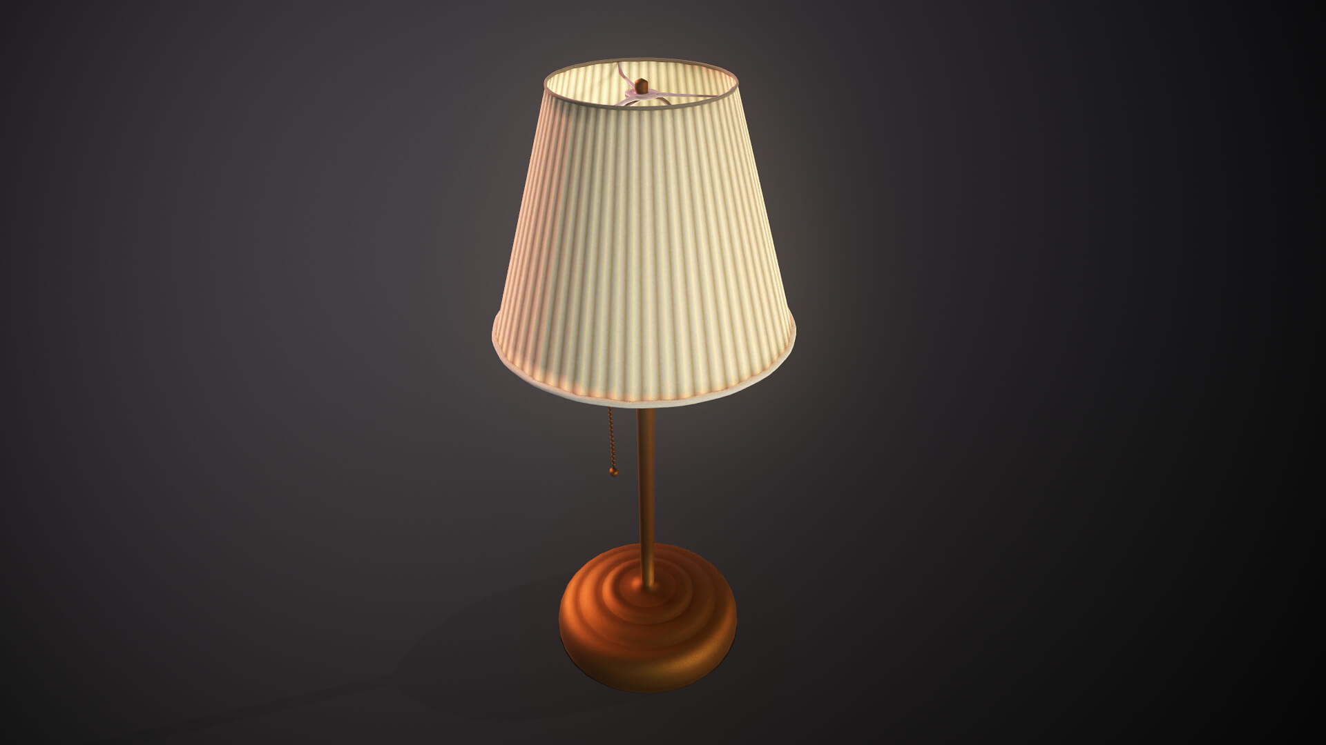 Vintage Lamp - 3D Model by HUNTR3D