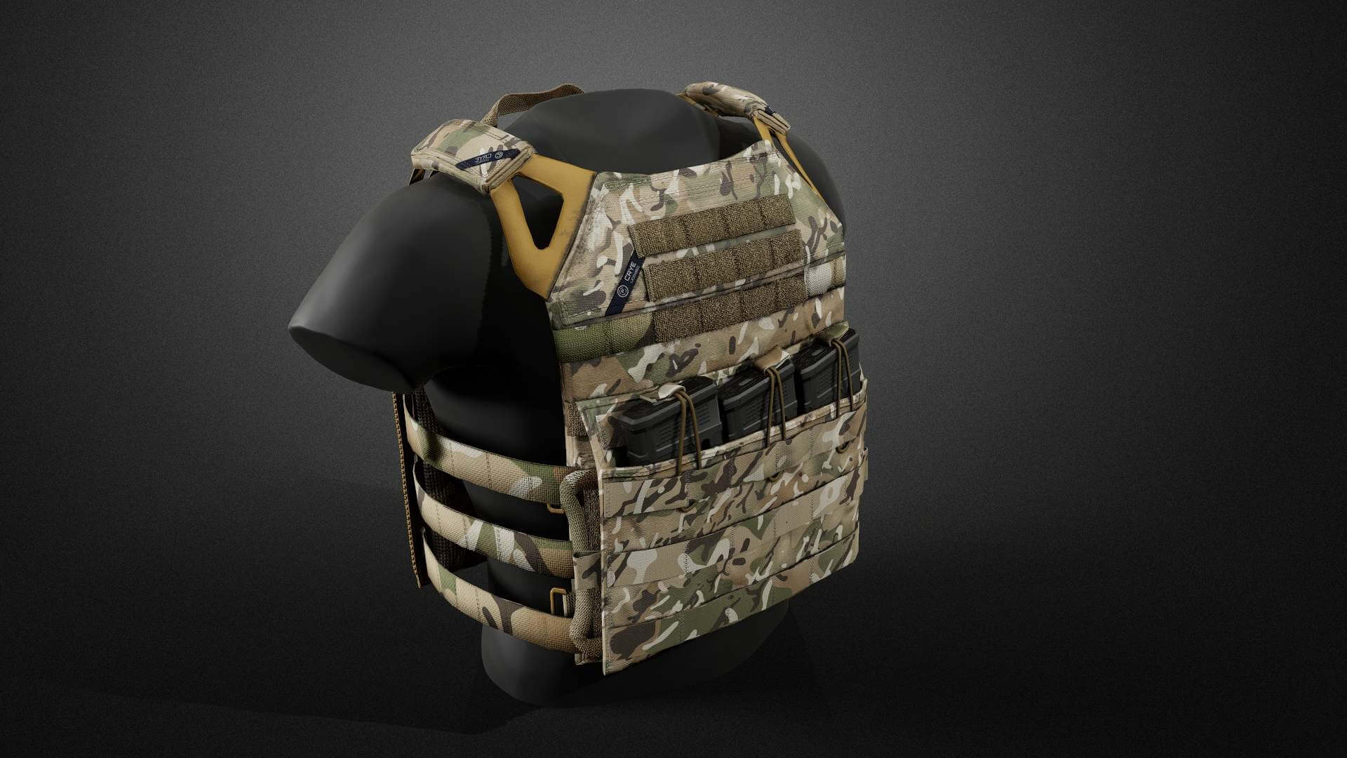 Crye JPC Vest - 3D Model by hussky9