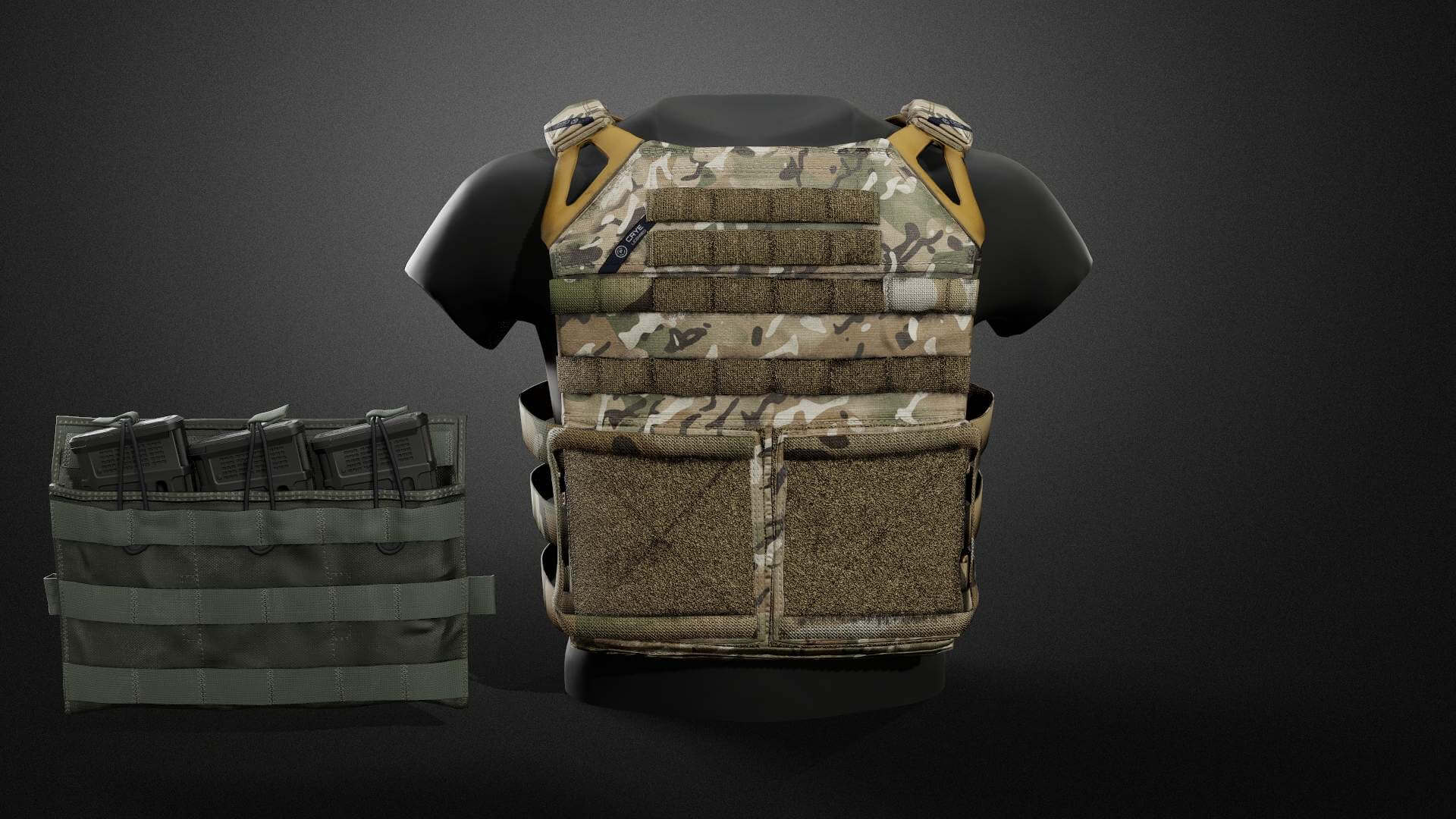 Crye JPC Vest - 3D Model by hussky9