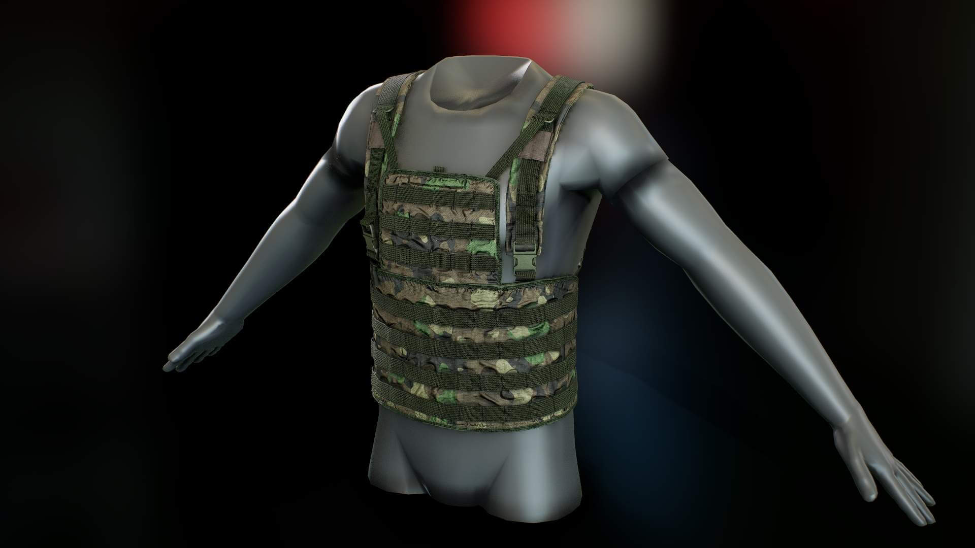 Vimpel Chest Rig - 3D Model by hussky9