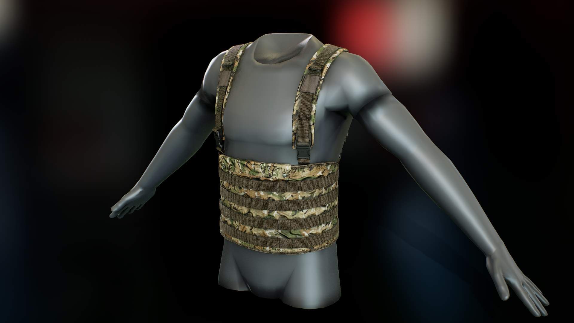 Vimpel Chest Rig - 3D Model by hussky9