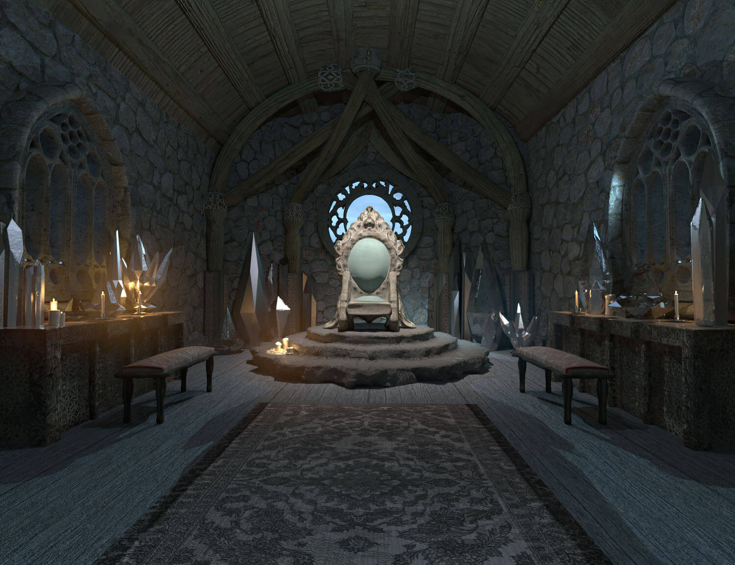 Elven Sanctuary - Daz Content by HWWO
