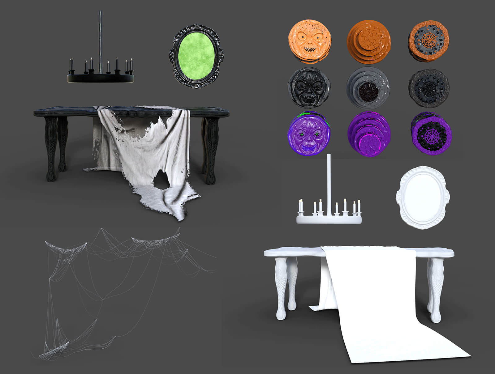 Gothoween Feast for DAZ Studio by HWWO