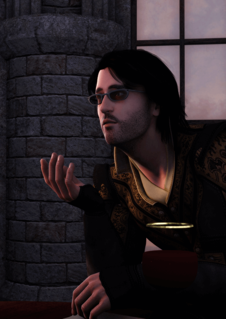 A question posed 3D Render, Digital Art by Hyp-St