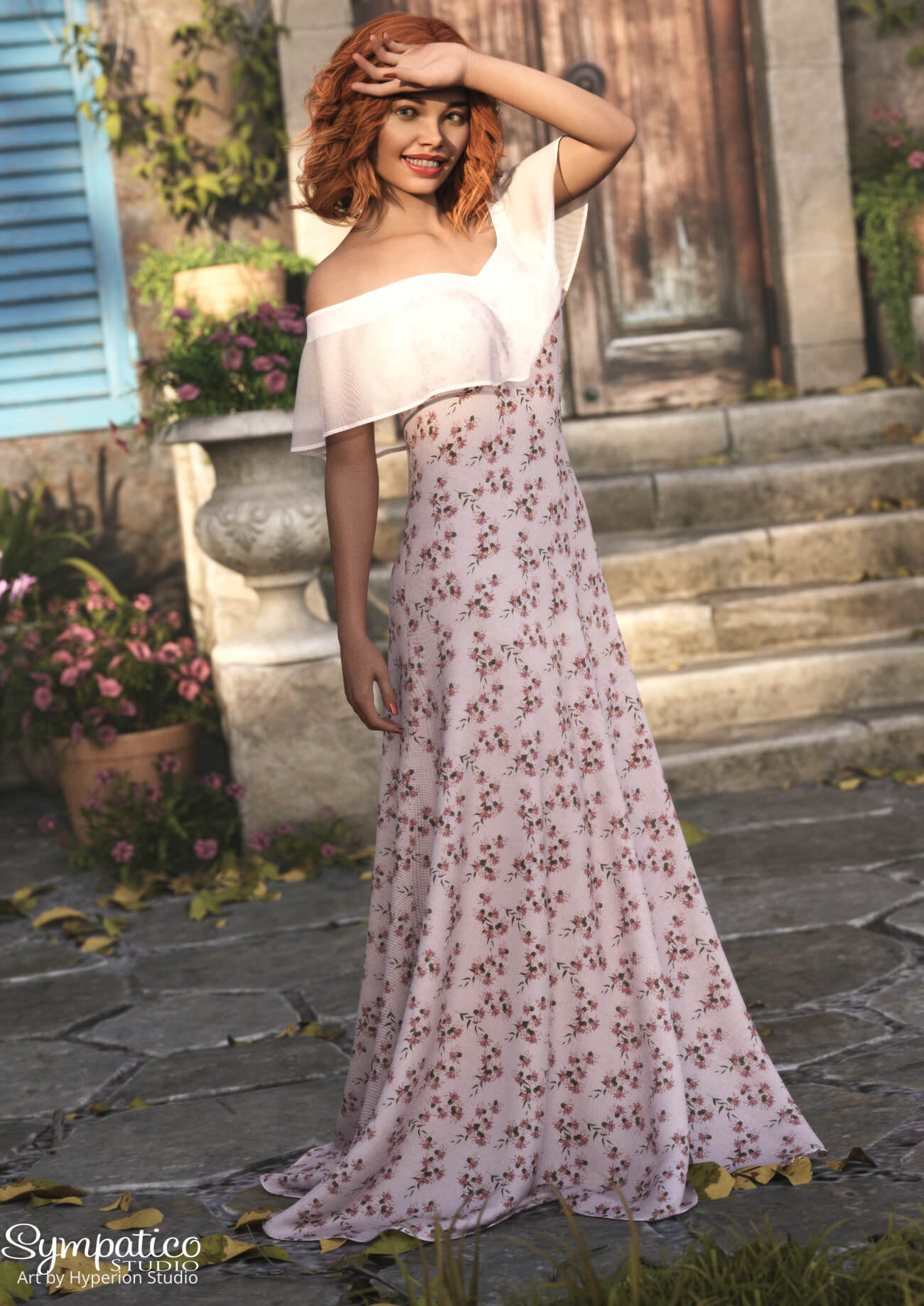 Paige 3D Render, Digital Art by Hyp-St