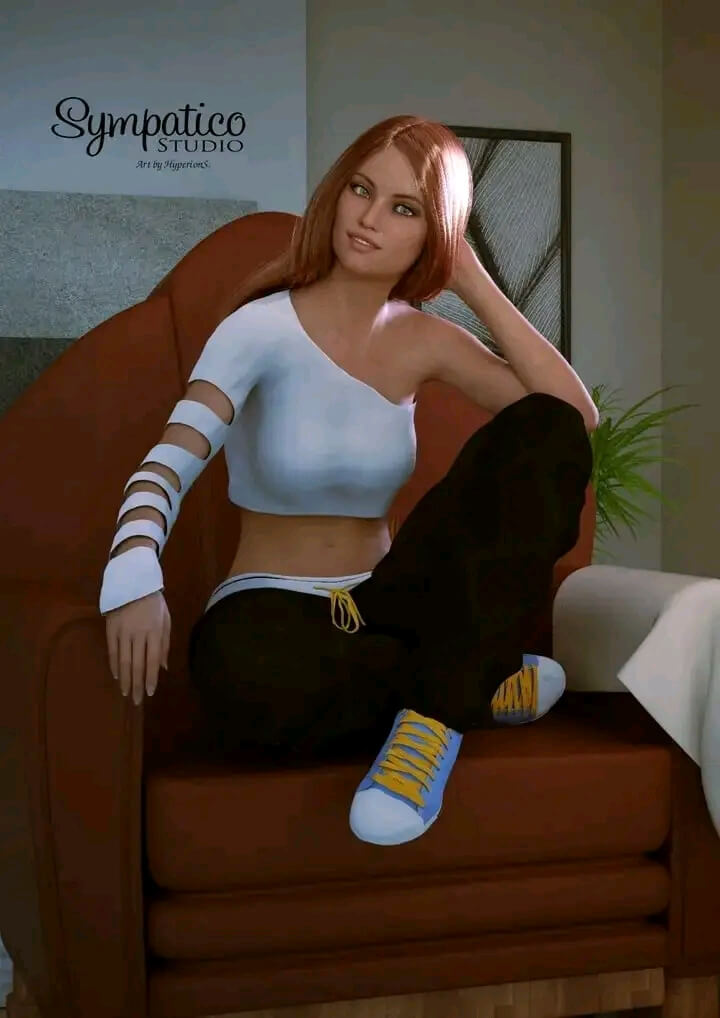 Resting 3D Render, Digital Art by Hyp-St