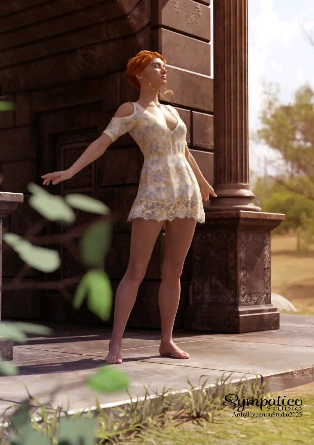 Summer 3D Render, Digital Art by Hyp-St