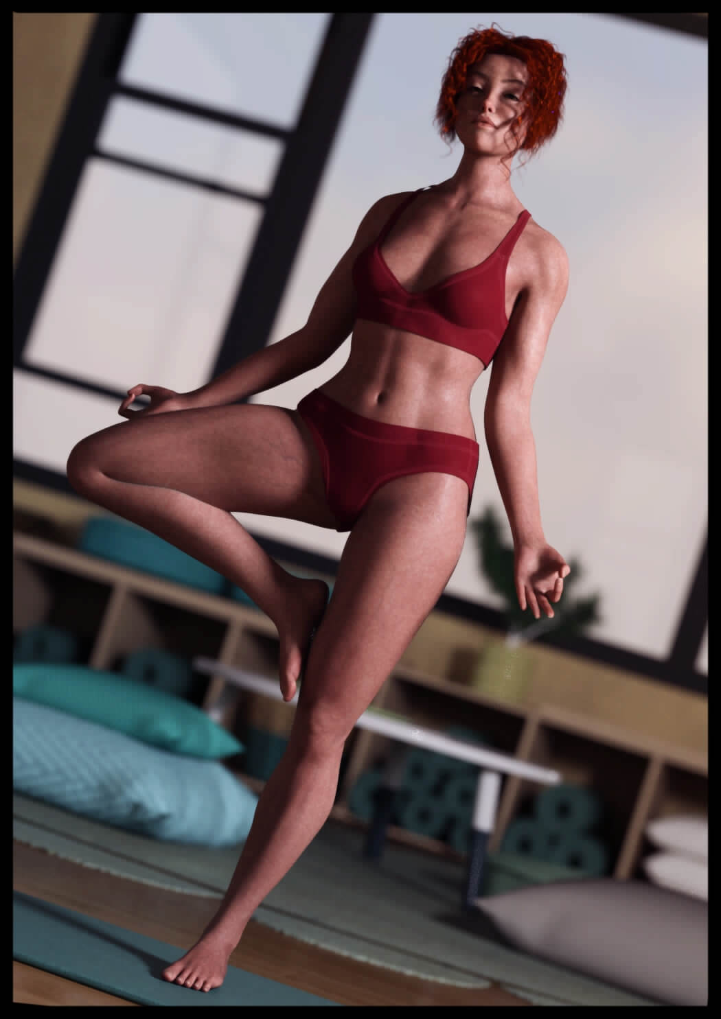 Toned 3D Render, Digital Art by Hyp-St