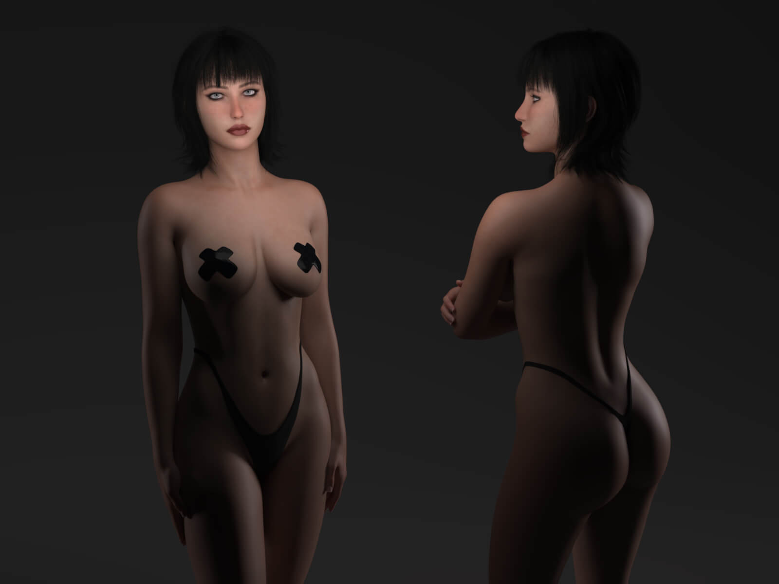 HXD Lisa for Genesis 9 Female - Daz Content by Hyxod