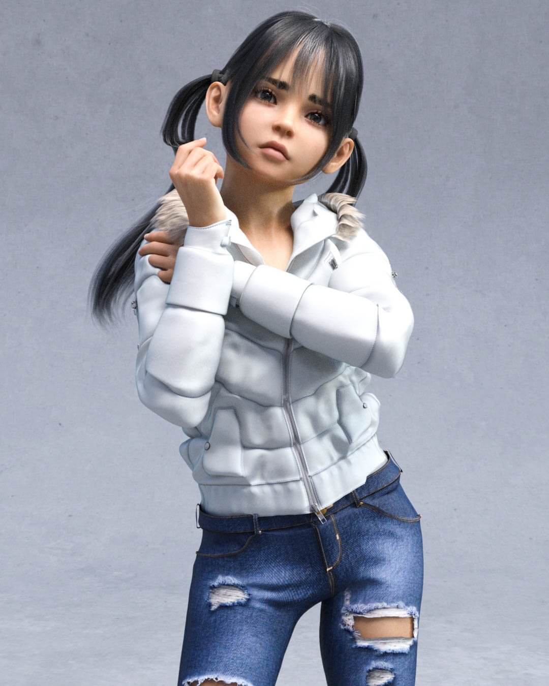 Genesis 8 Diara Character Bundle Pack by iamnikk