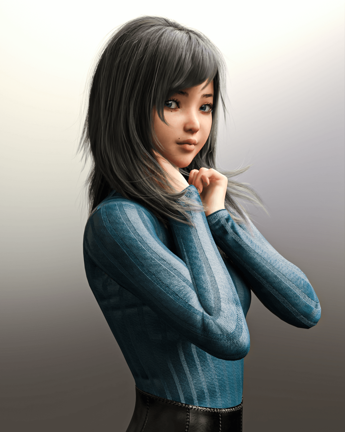 Alice Teen for Genesis 8 Female 3D Render, Digital Art by iamnikk