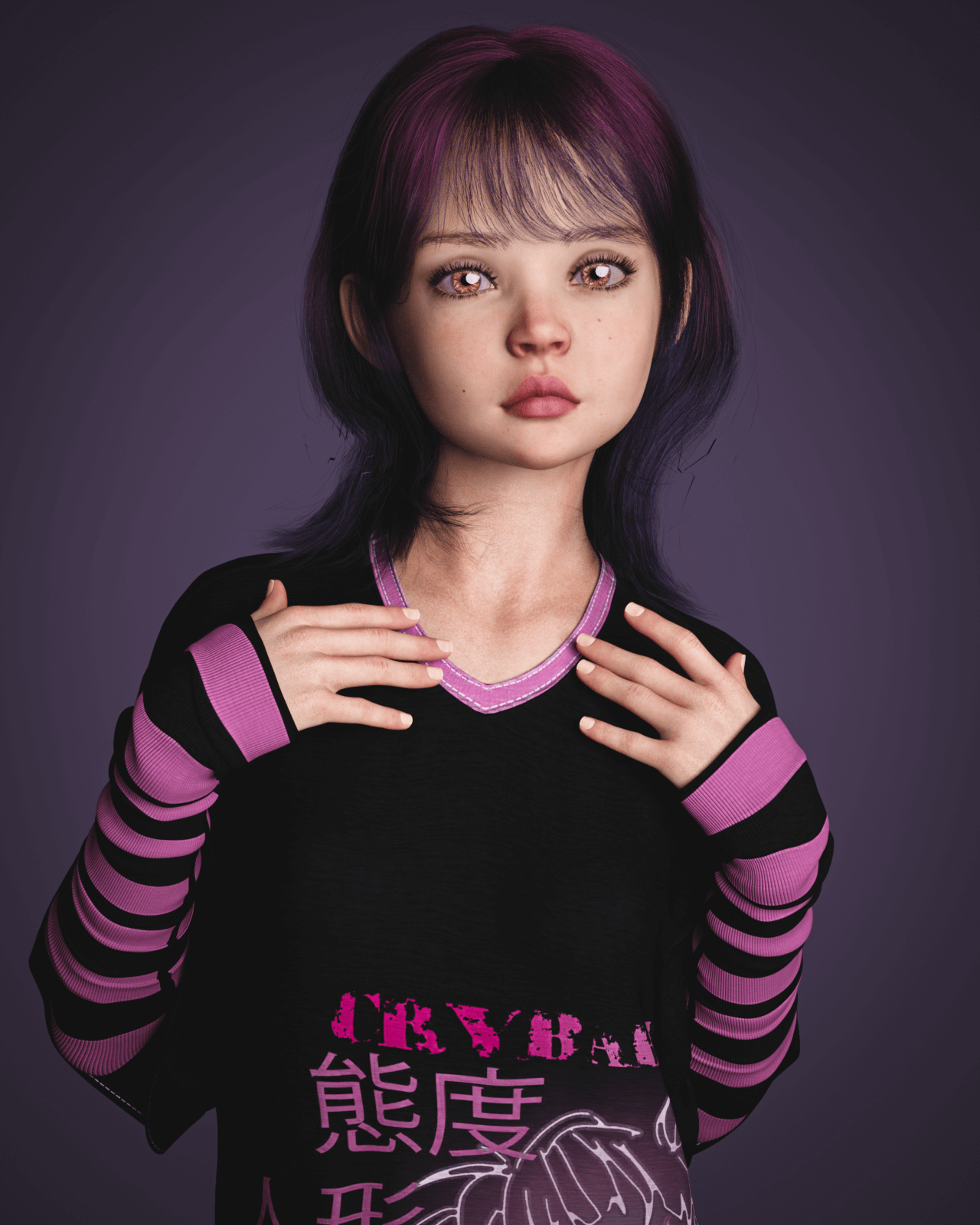 Harlyn Teen for Genesis 8.1 Female 3D Render by iamnikk