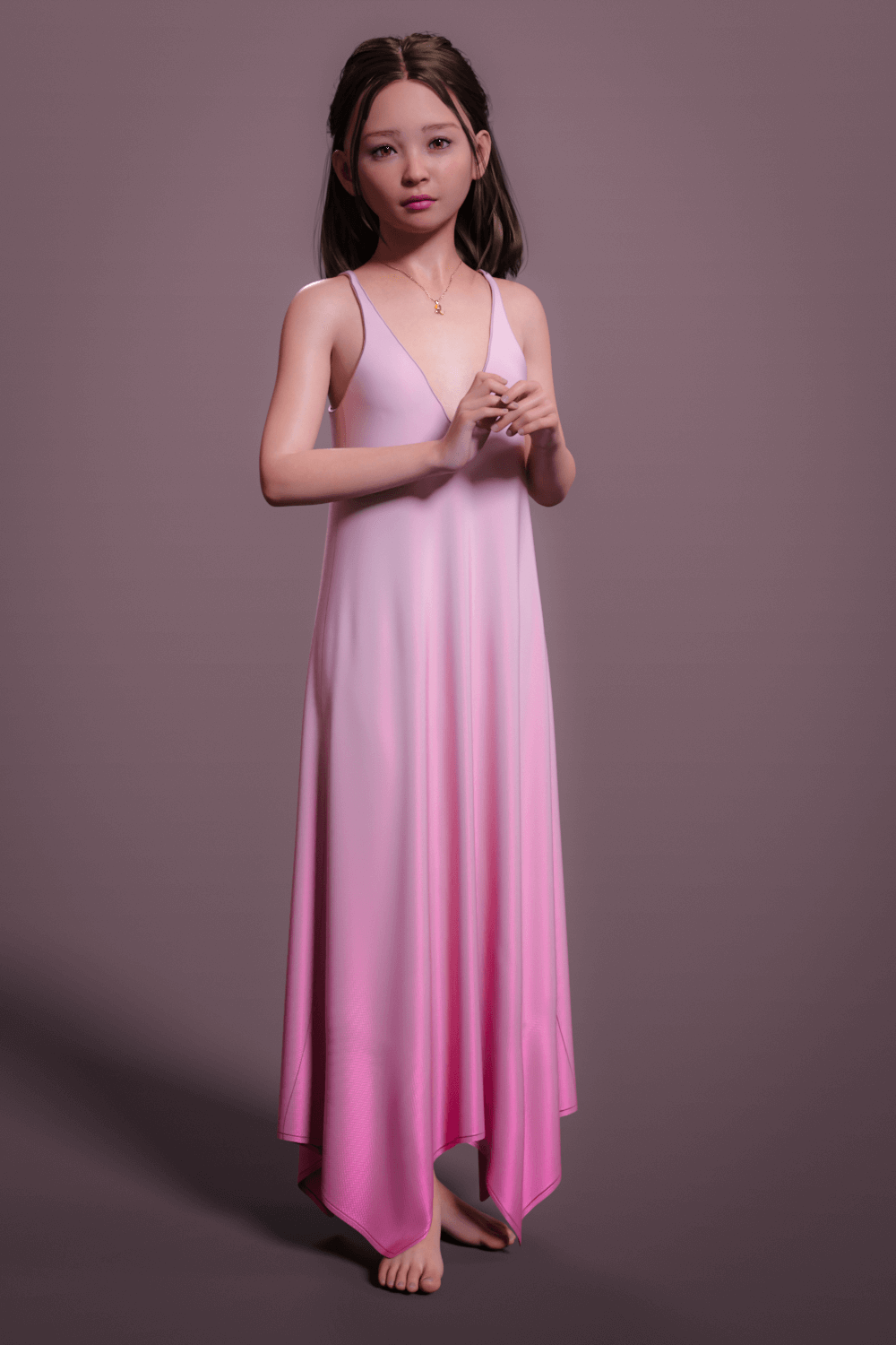 Lilly Teen for Genesis 8 and Genesis 8.1 Female 3D Render