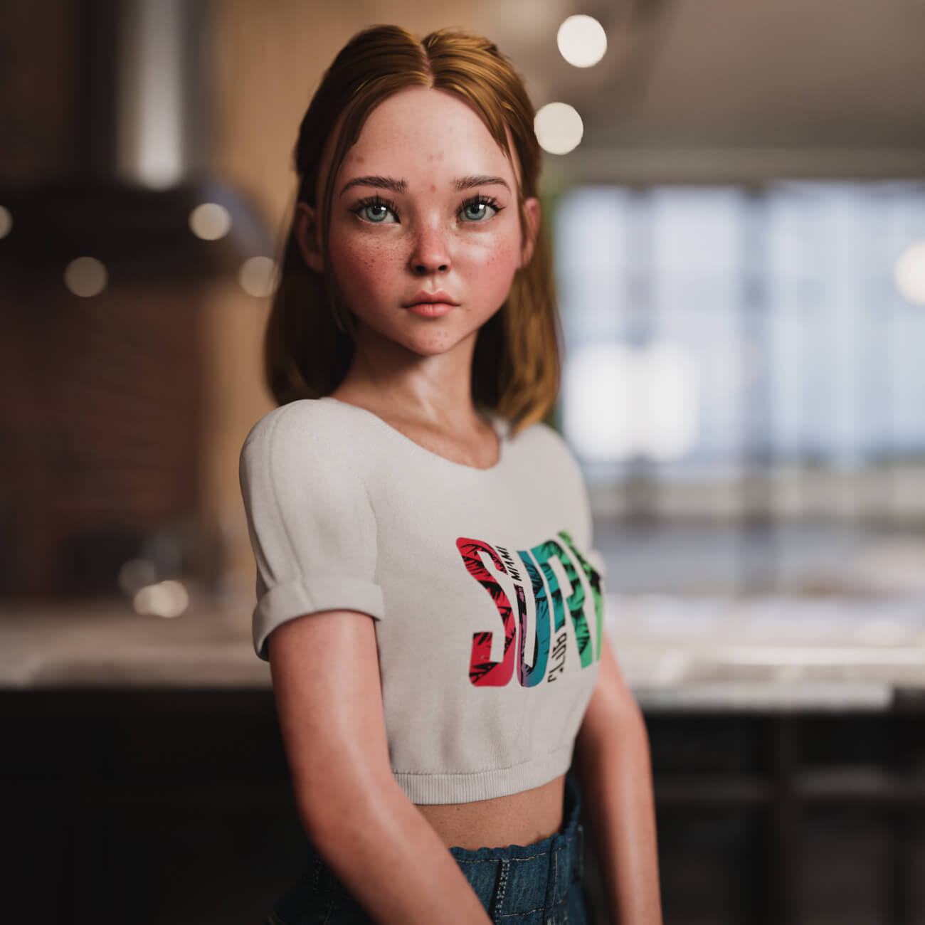 Lydia Teen for Genesis 8 Female 3D Render, Digital Art by iamnikk