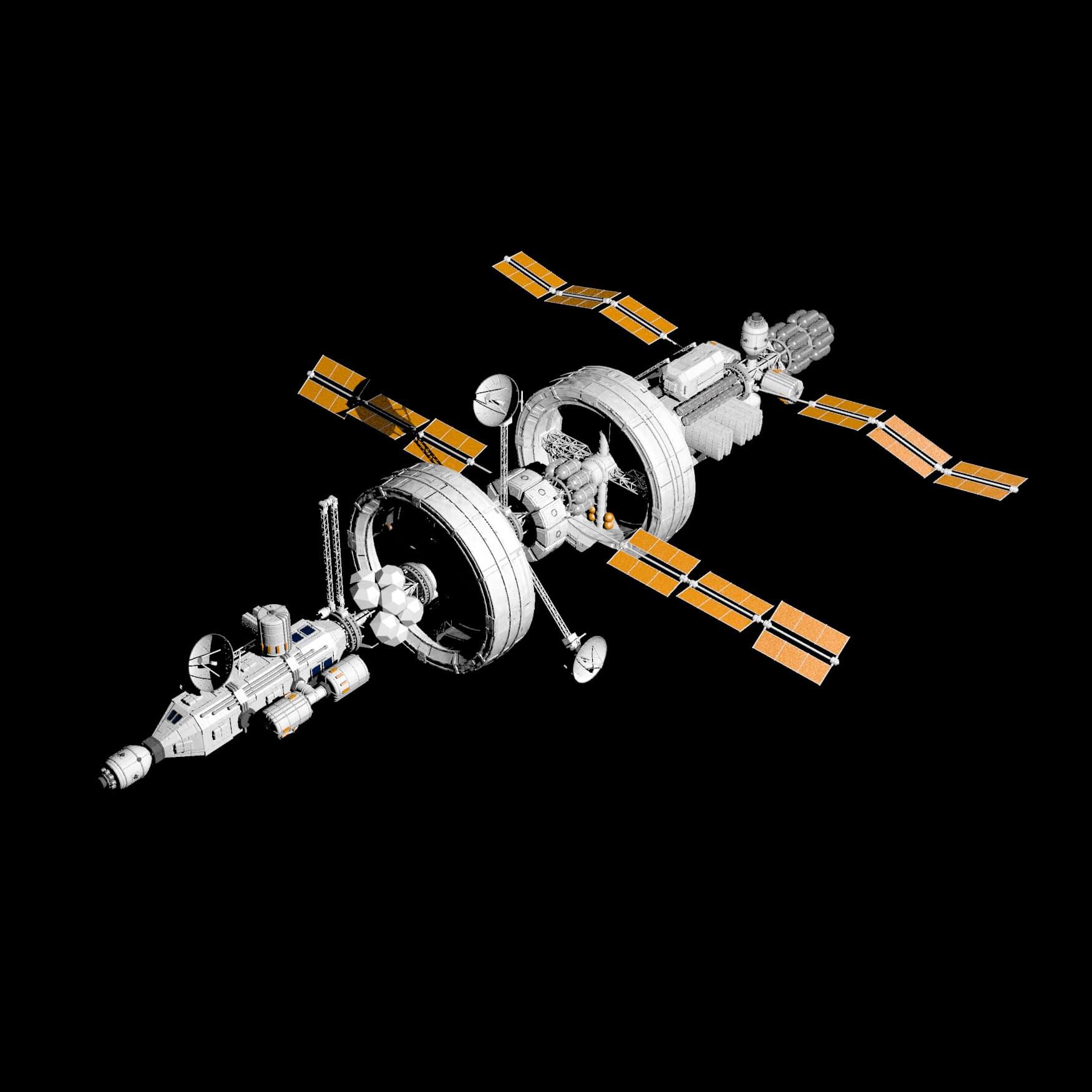 Mars Space Ship Models