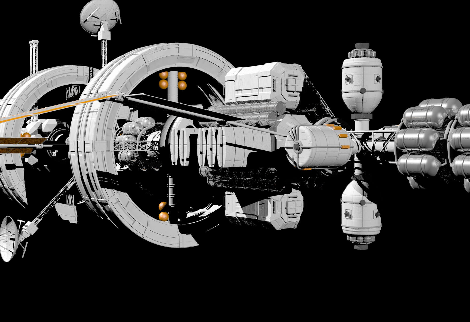 Mars Space Ship Models