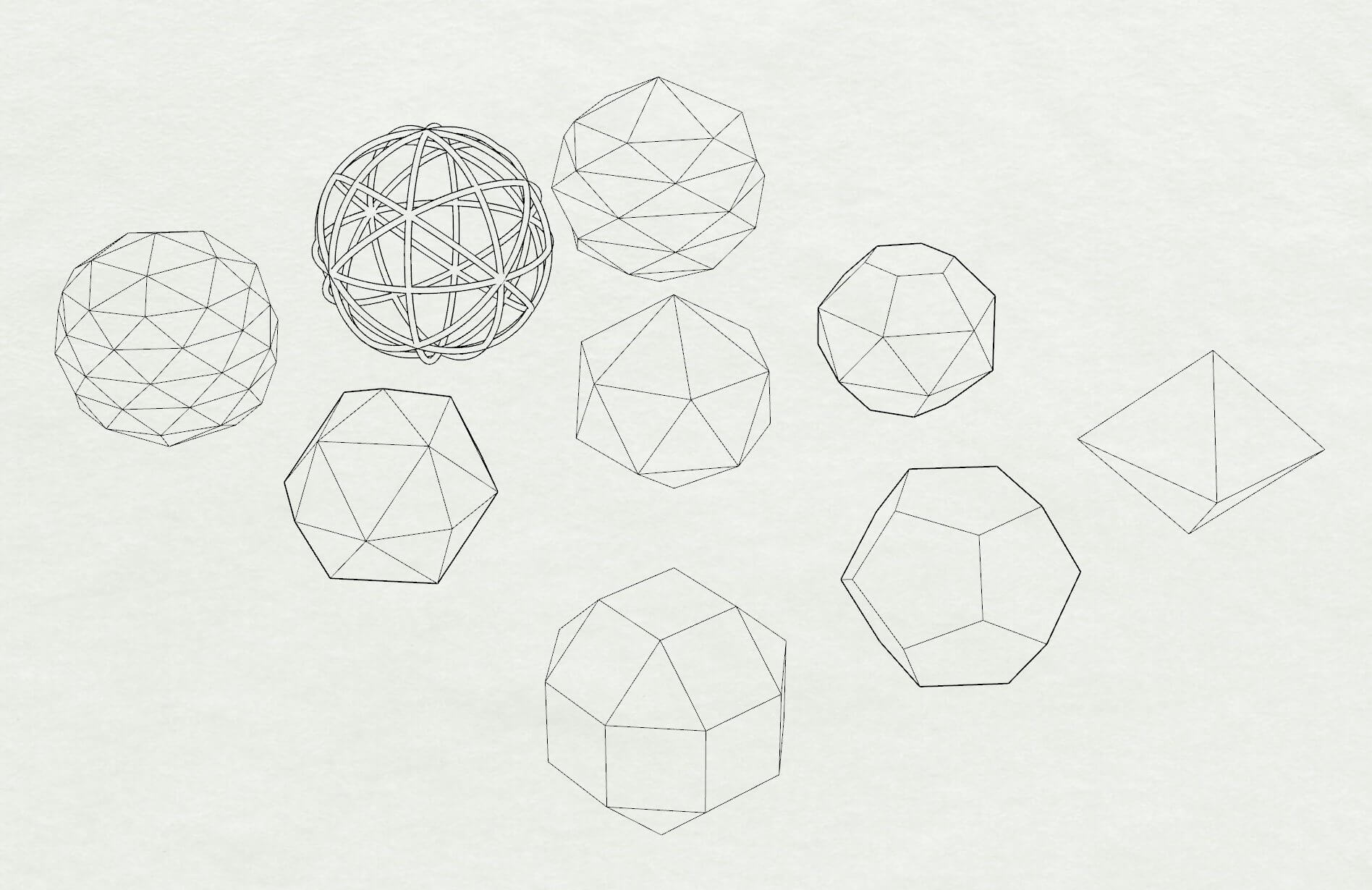 Polygons - 3D Model by iandrik