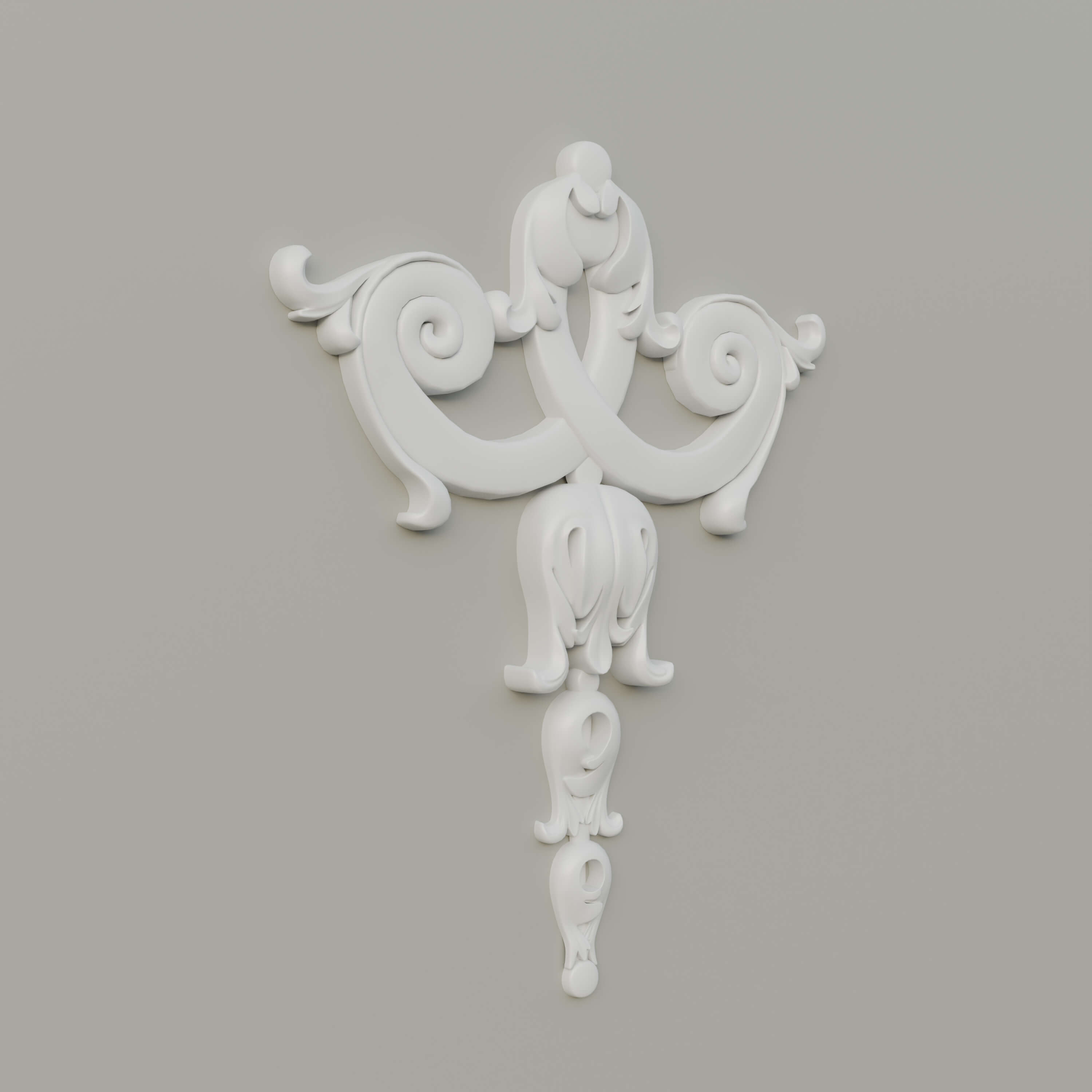 Decor Molding 01 - 3D Model by ibrohim3d