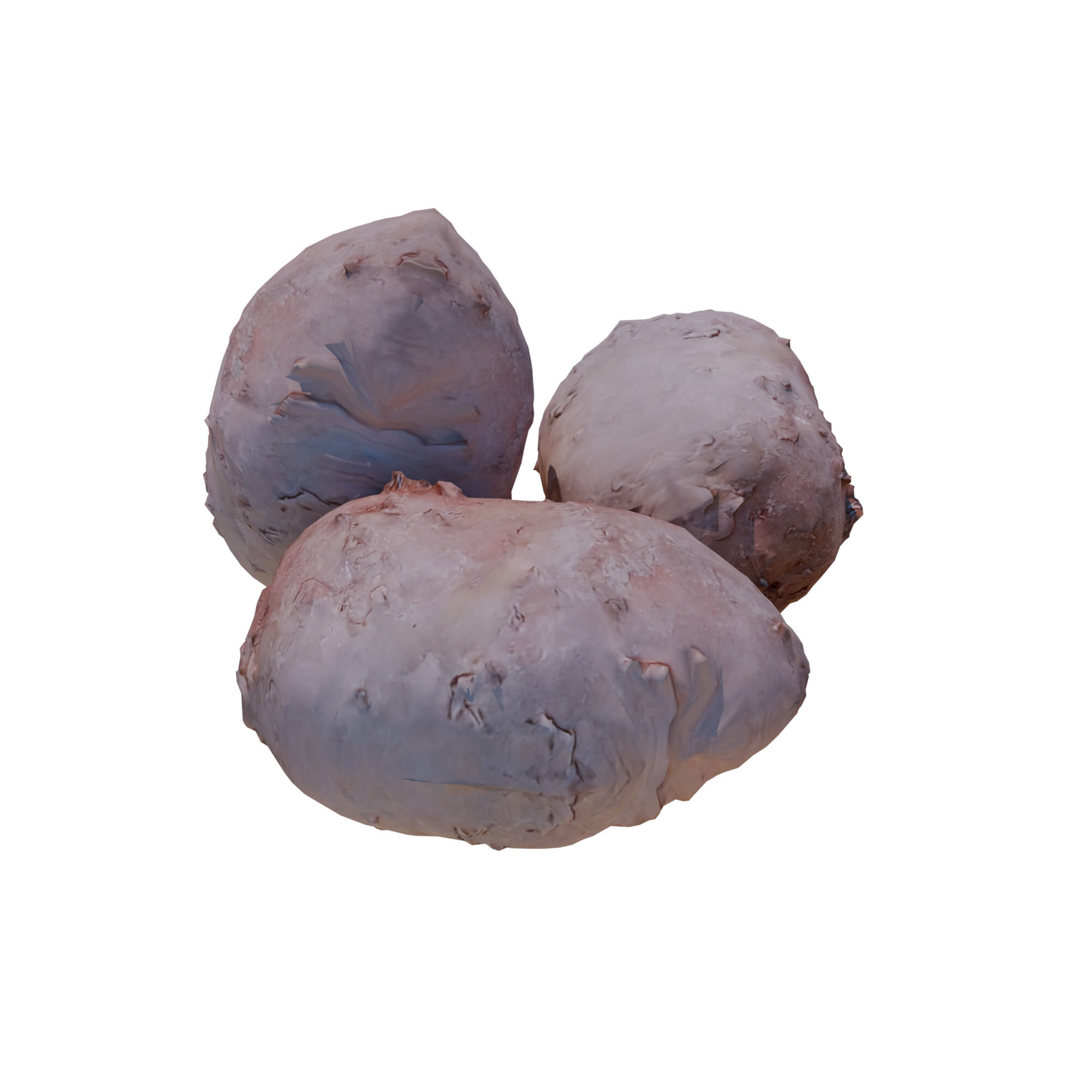 Realistic Potato - 3D Model by ibrohim3d