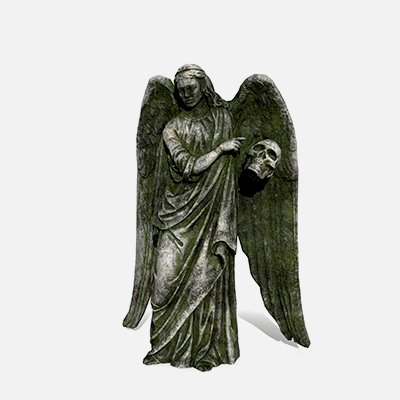Angel Statue 07 - 3D Model by icekazim