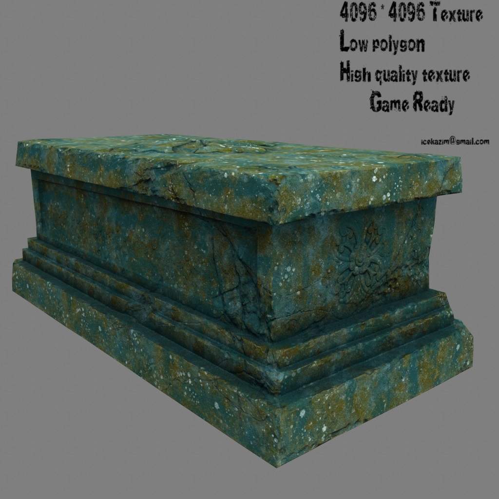Stone Base - 3D Model by icekazim