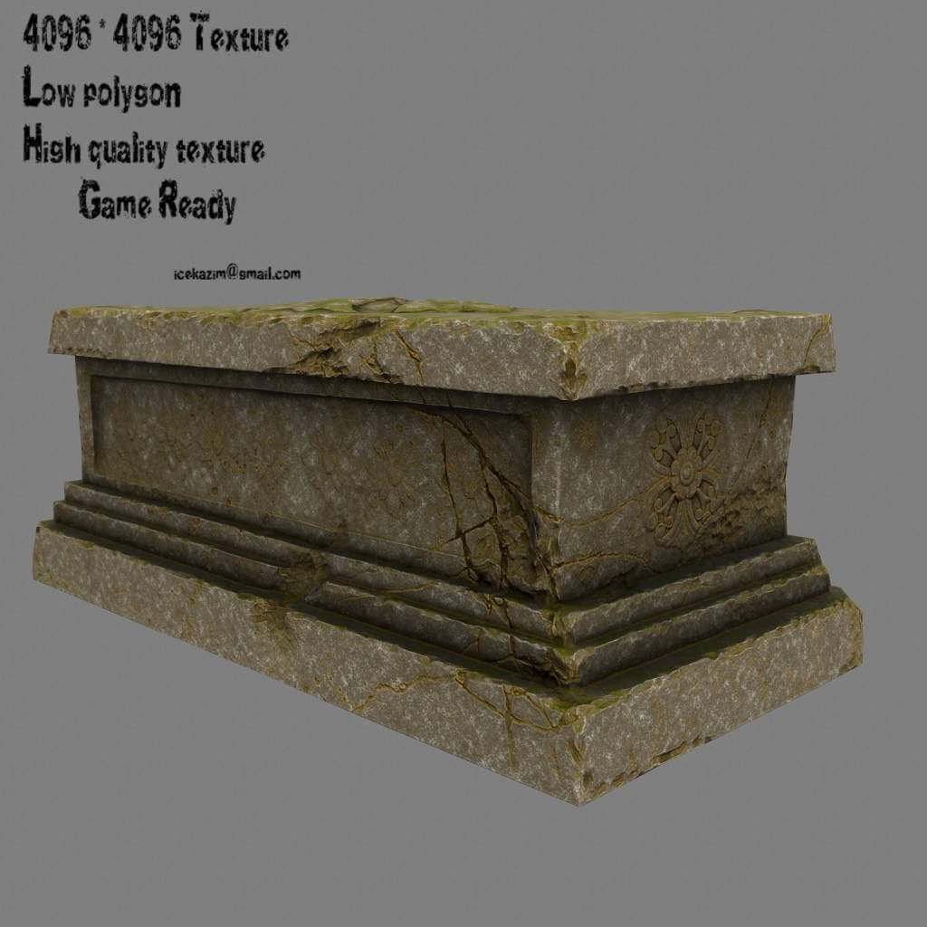 Stone Base - 3D Model by icekazim