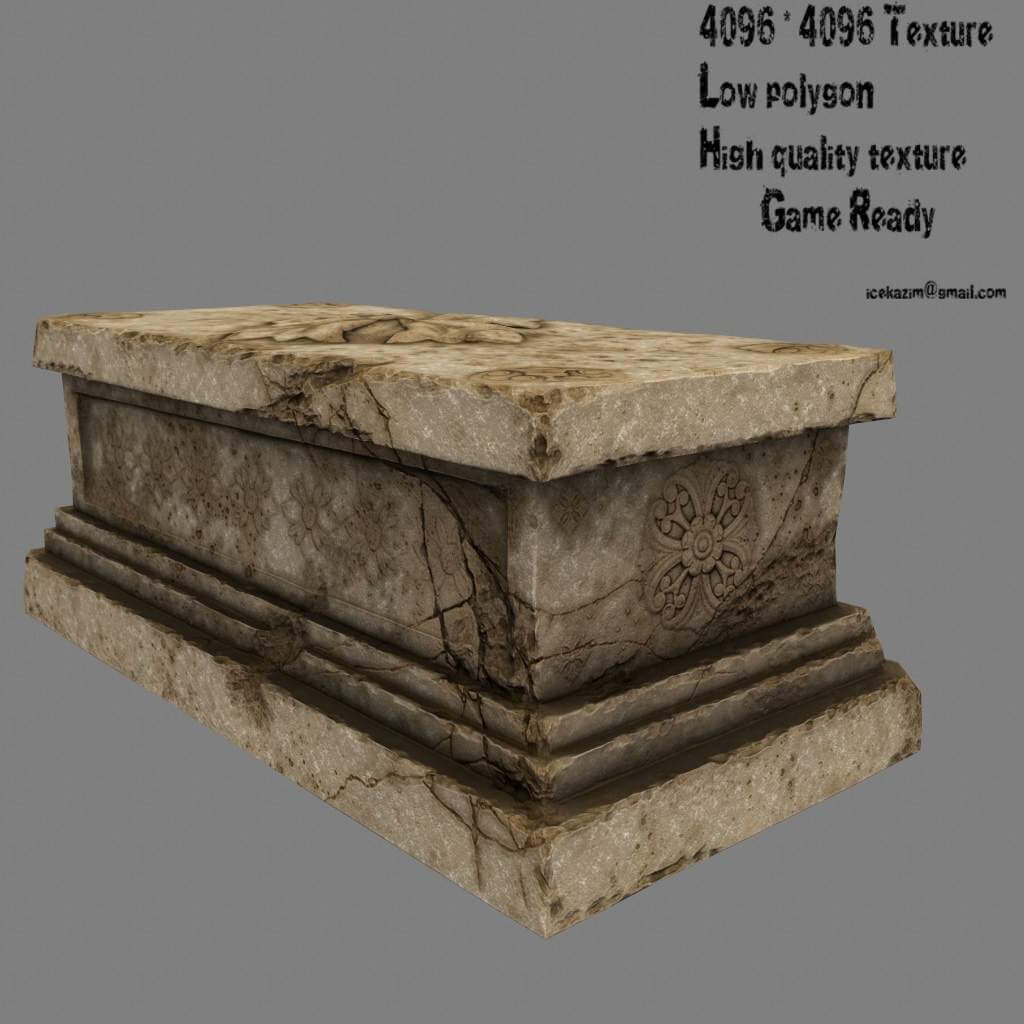 Stone Base - 3D Model by icekazim