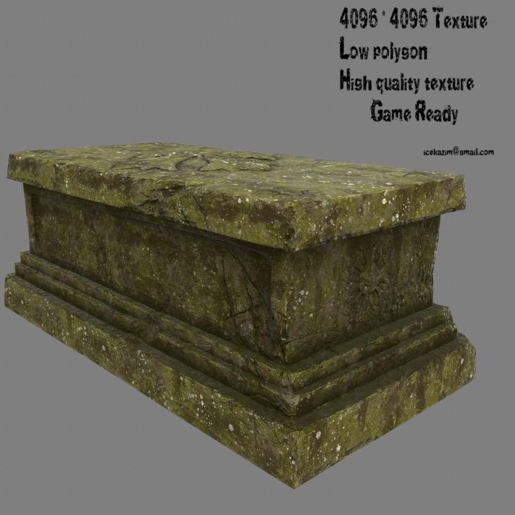 Stone Base - 3D Model by icekazim