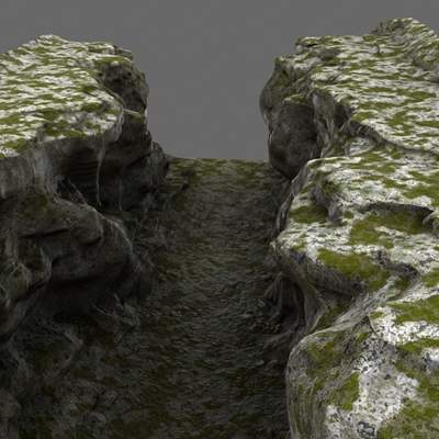 Canyon - 3D Model by icekazim