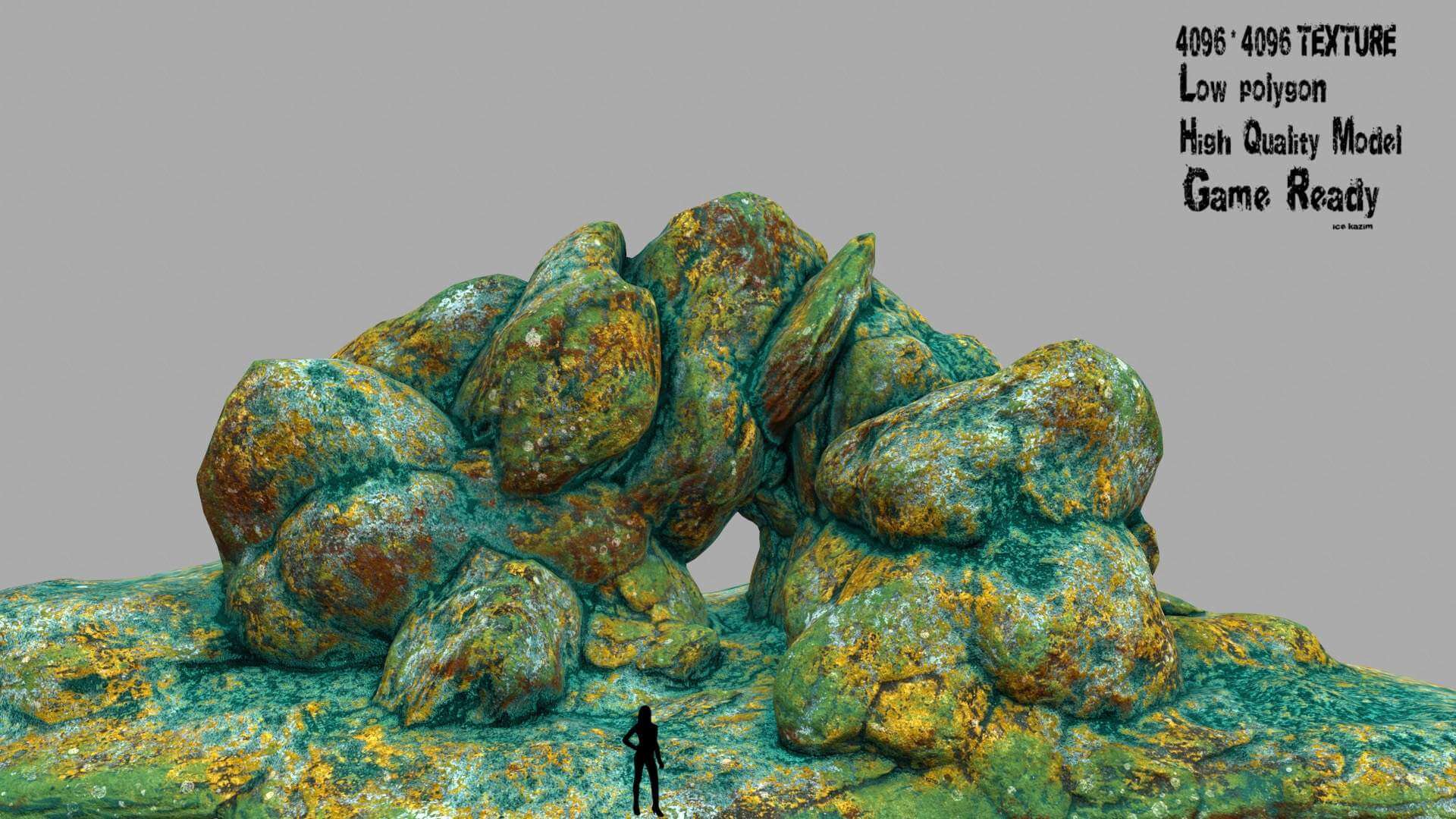 Cave - 3D Model by icekazim