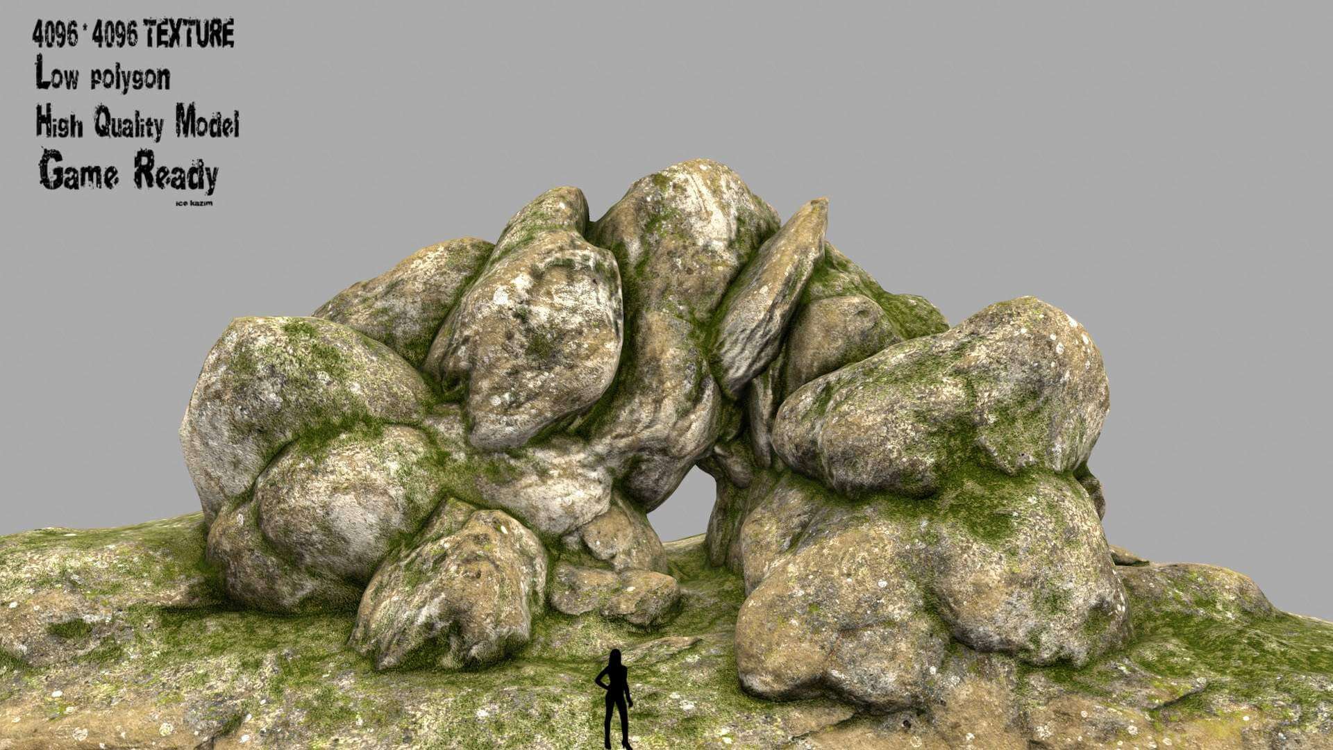 Cave - 3D Model by icekazim
