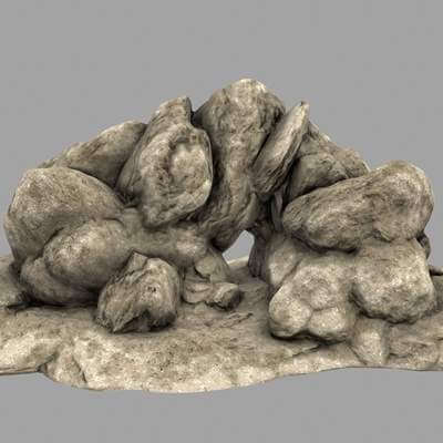 Cave - 3D Model by icekazim