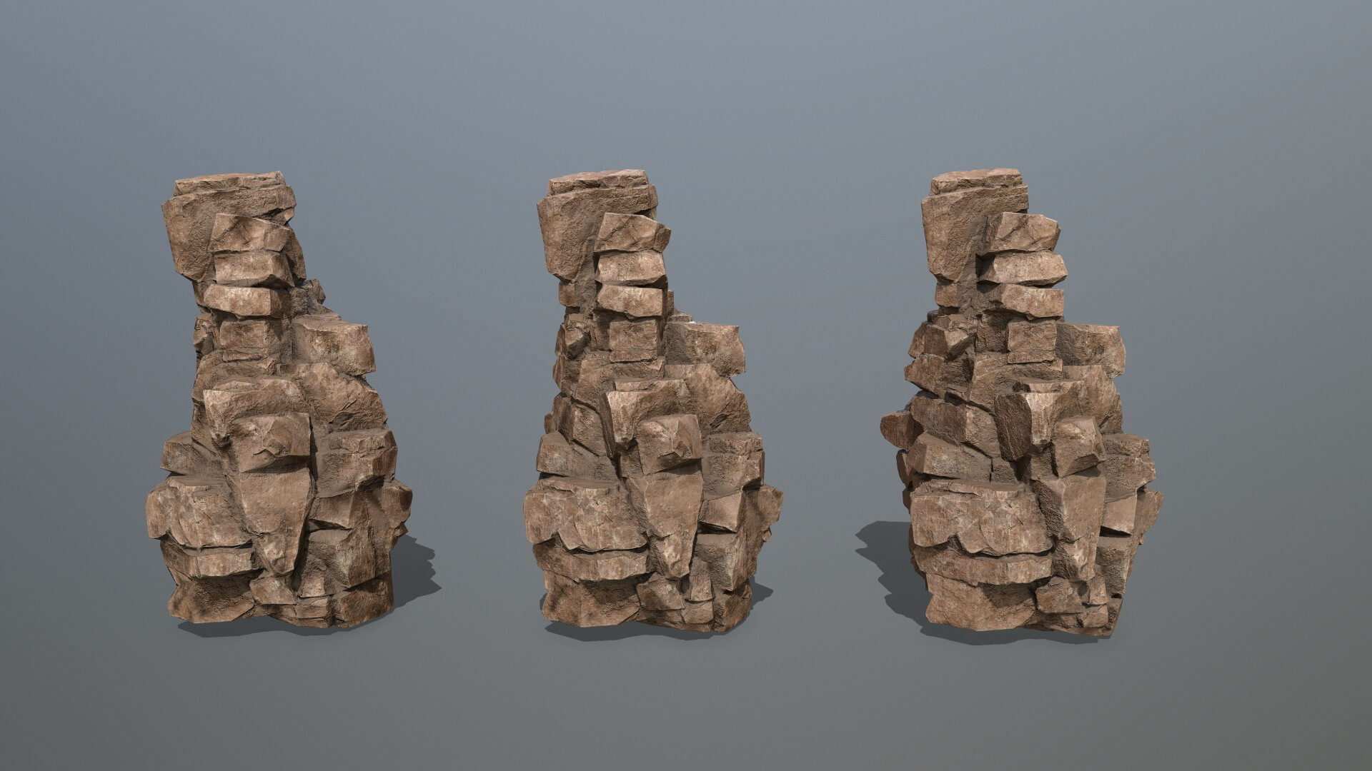 Cliff Rock 2 - 3D Model by icekazim