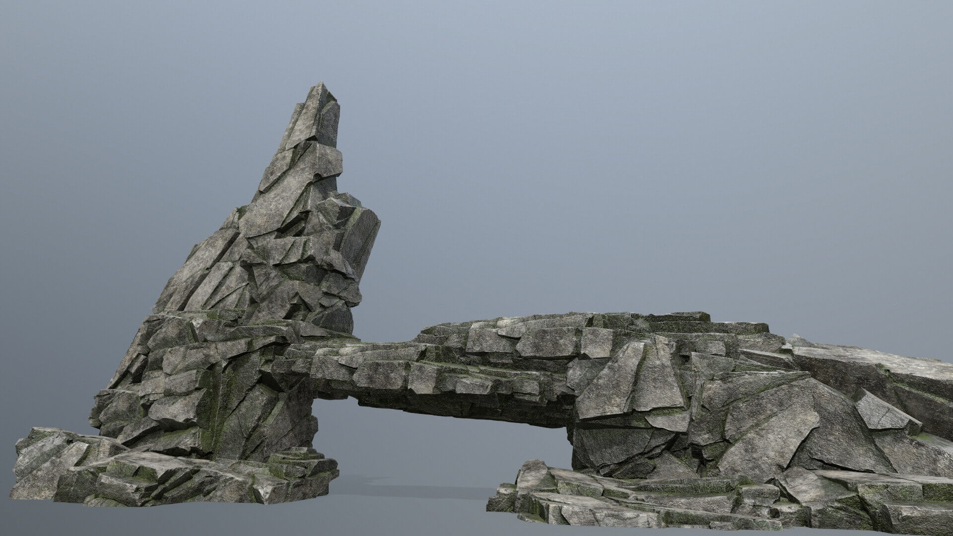Cliff Rocks 5 - 3D Model by icekazim