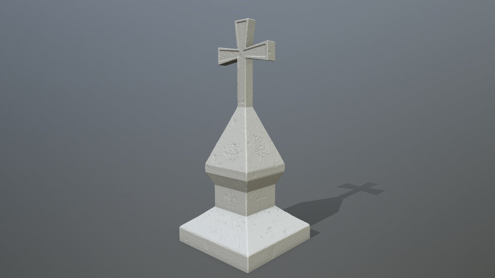 Cross 1 - 3D Print Model by icekazim