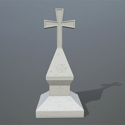 Cross 1 - 3D Print Model by icekazim