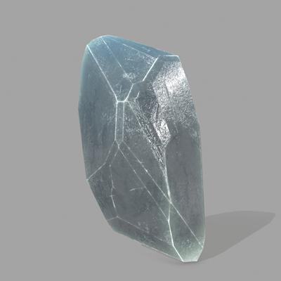 Crystal Gemstones - 3D Model by boneytoes