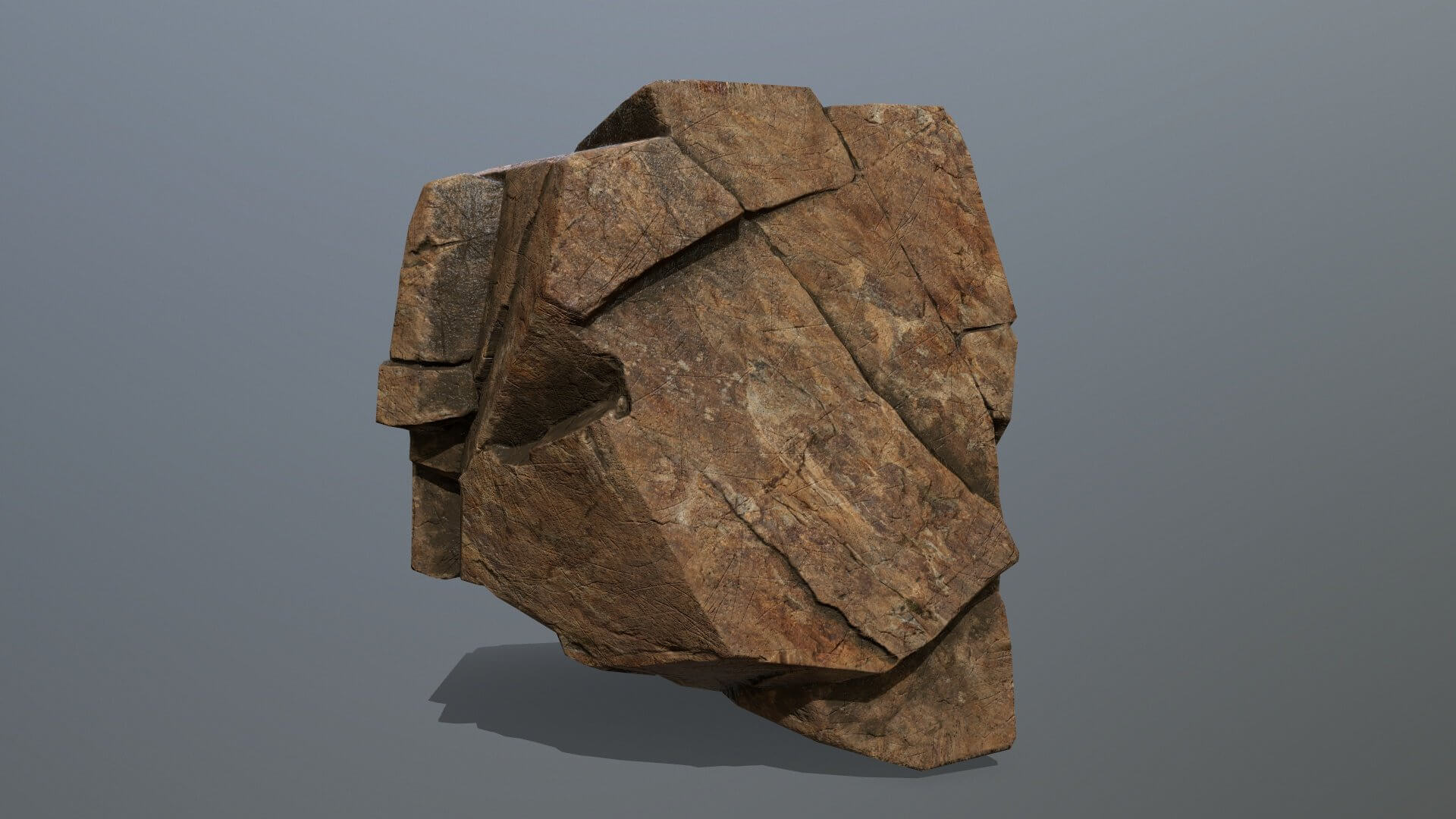 Desert Rock - 3D Model by icekazim