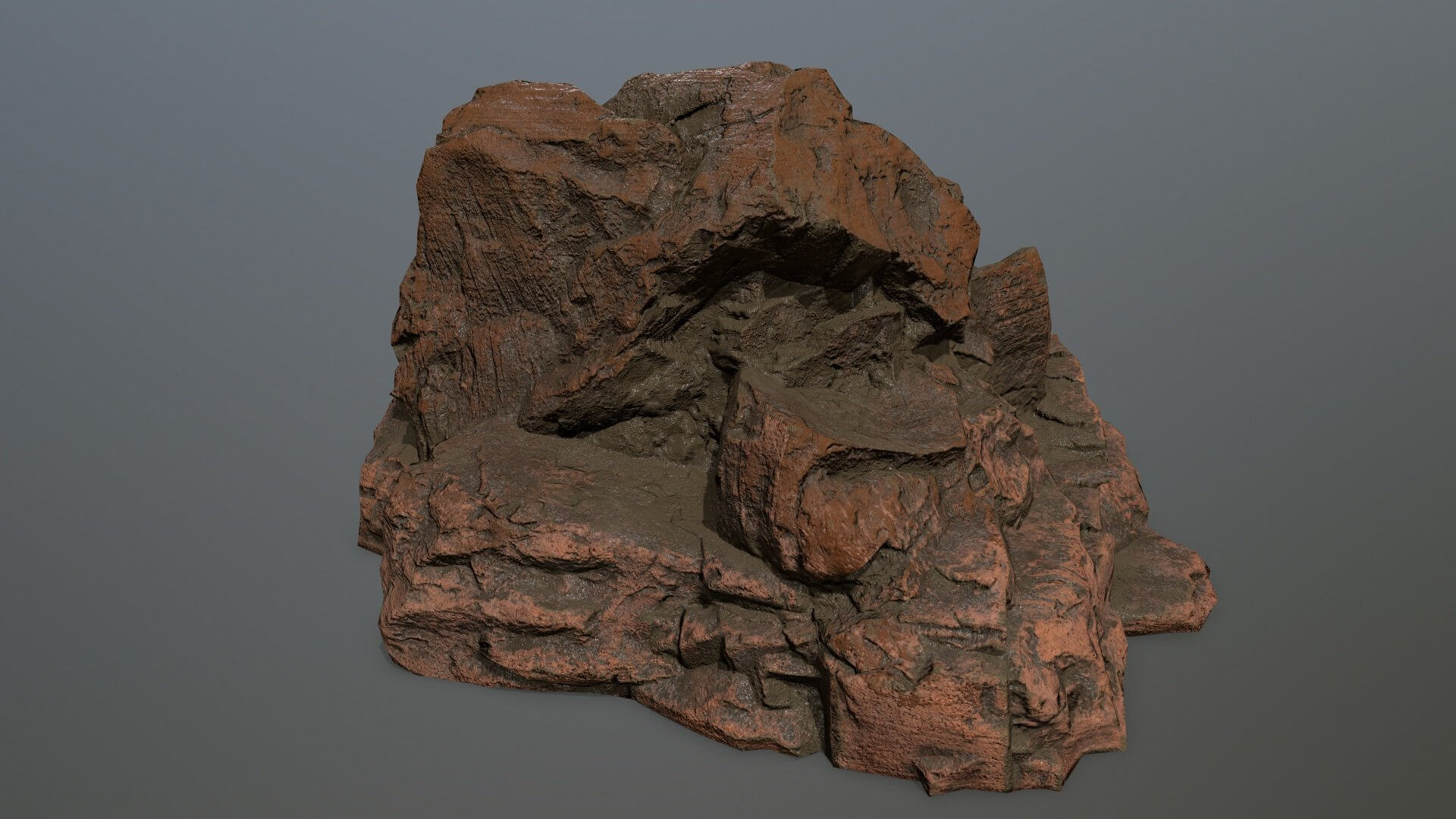 Desert Rock - 3D Model by icekazim