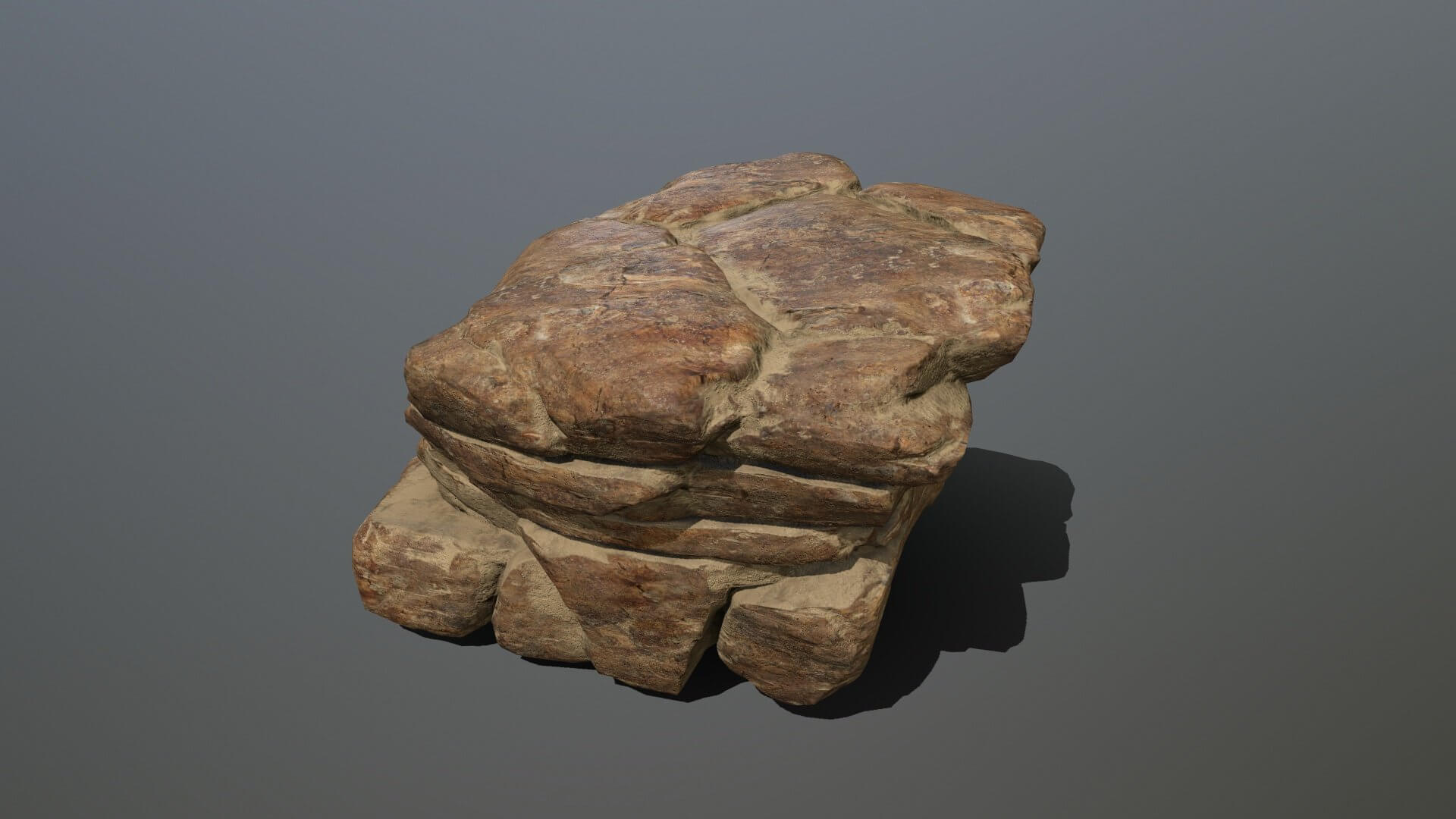 Desert Rocks - 3D Model by icekazim