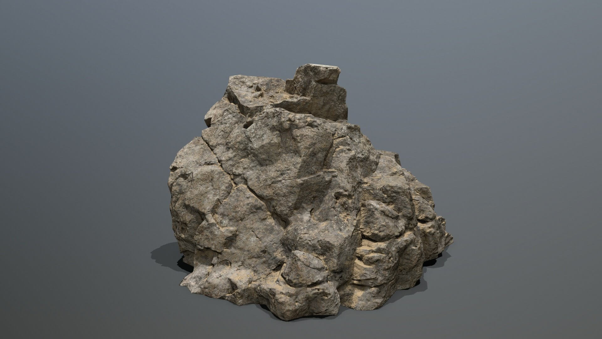 Desert Rock - 3D Model by icekazim