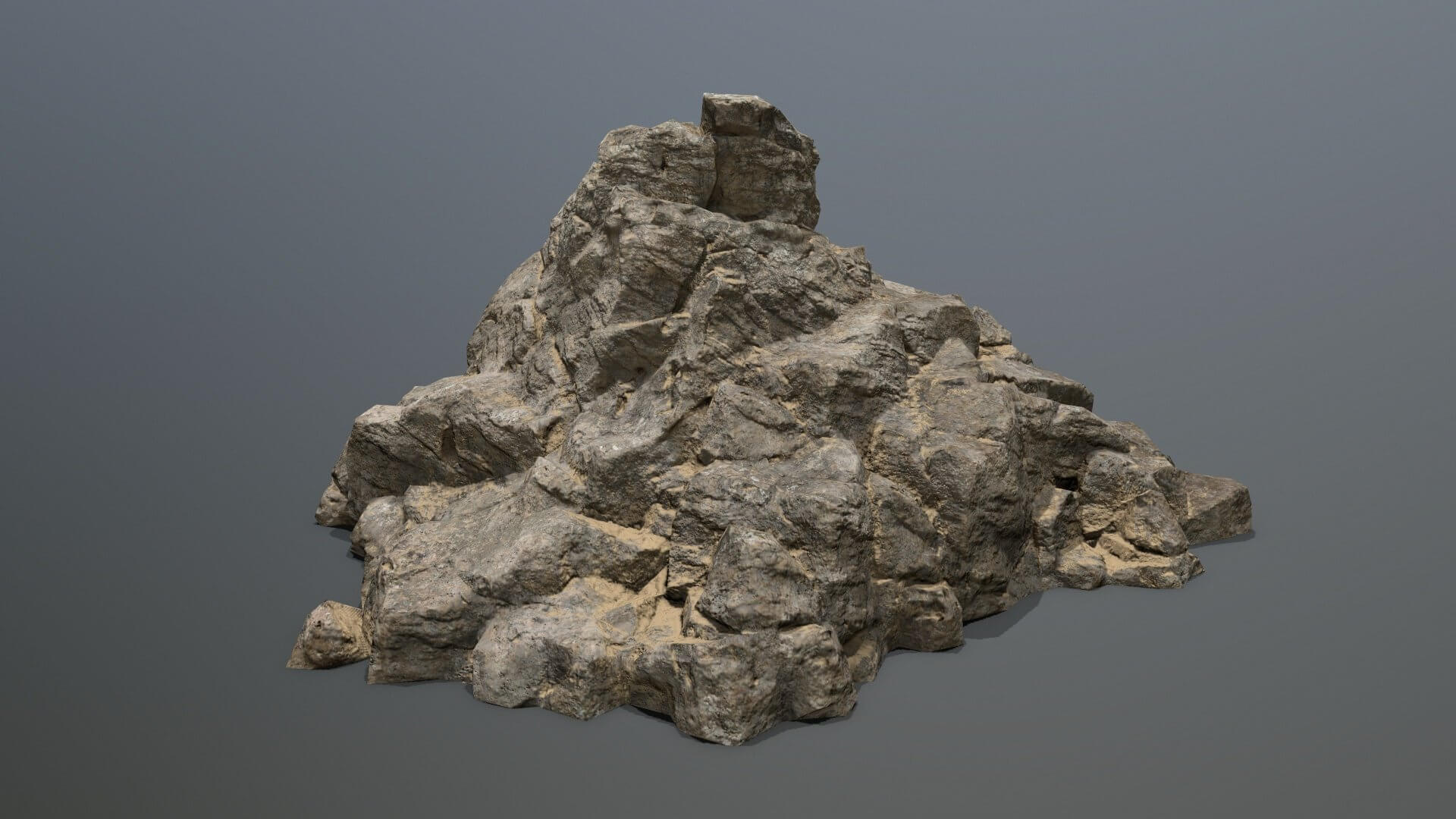 Desert Rock - 3D Model by icekazim