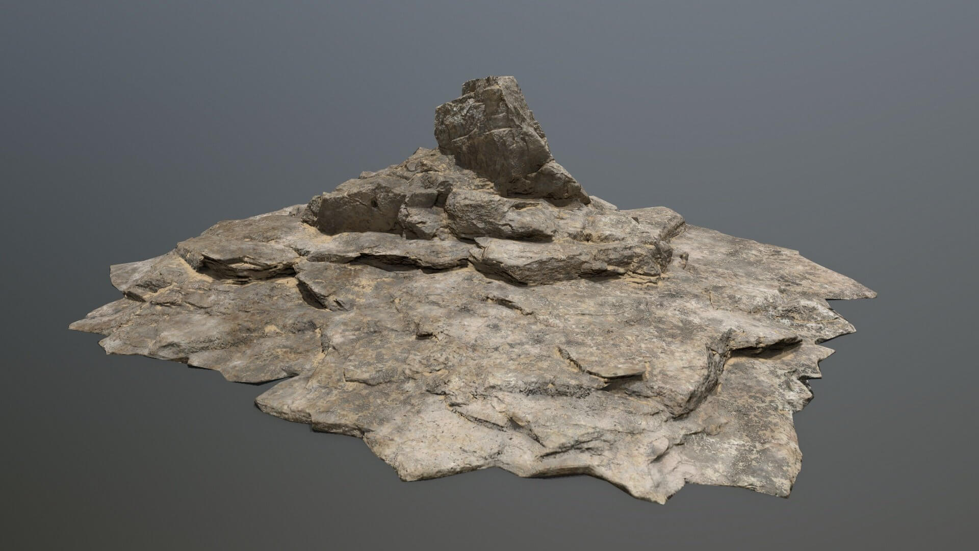 Desert Rock - 3D Model by icekazim