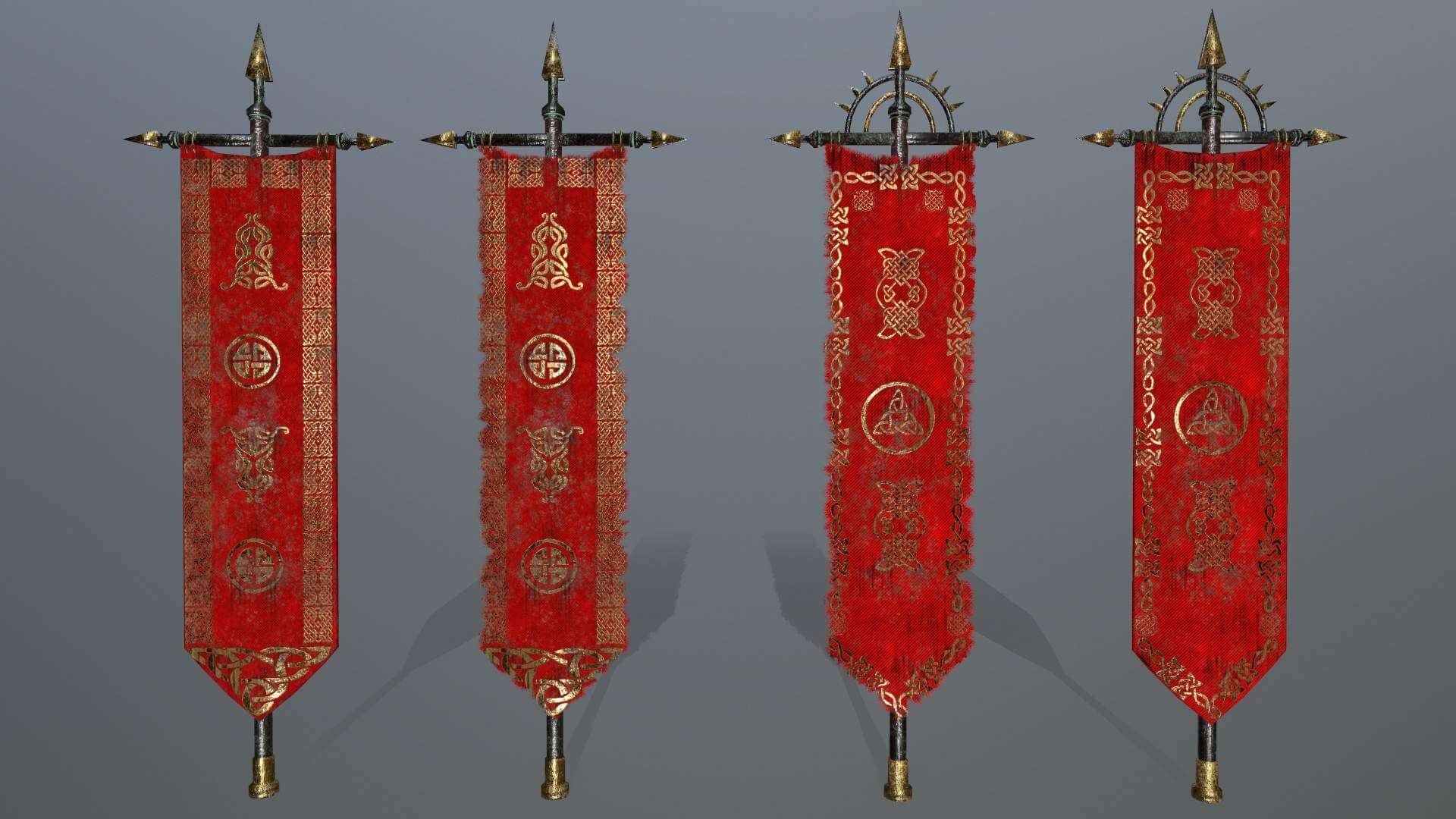 Flag - 3D Model by icekazim