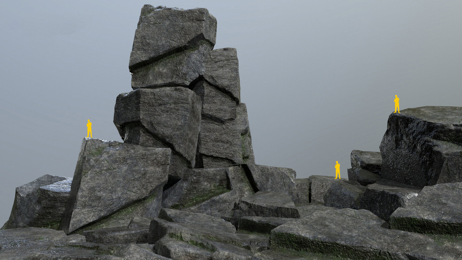 Rocks 01 - Free 3D Model by icekazim