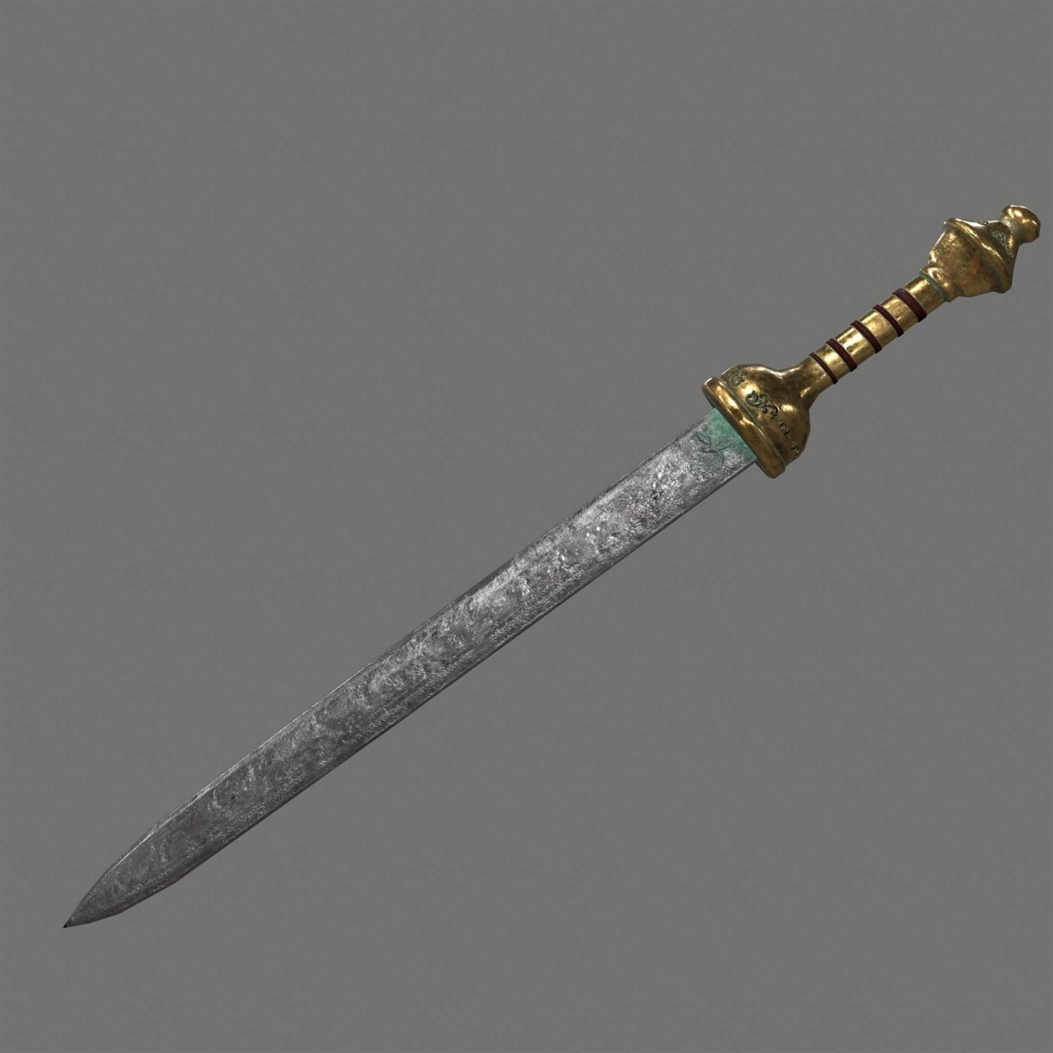 Gladiator Armor Set - 3D Model by icekazim