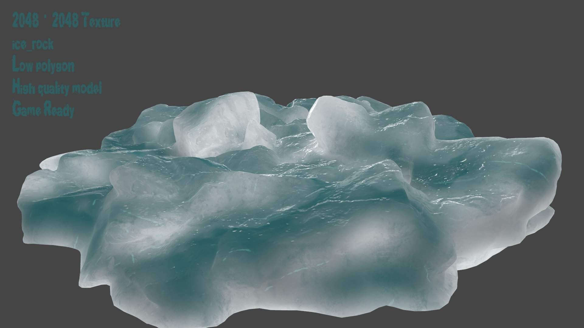 Ice - 3D Model by icekazim