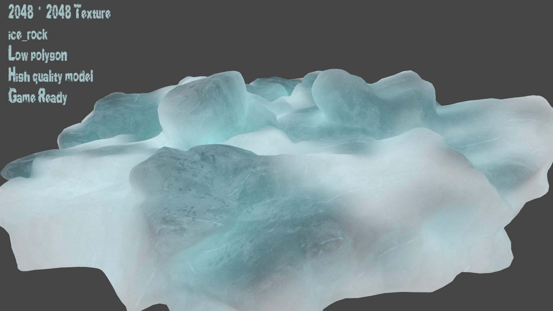 Ice - 3D Model by icekazim