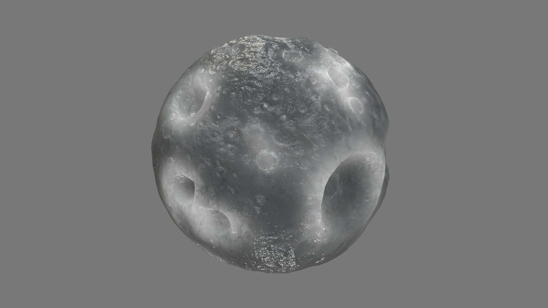 Ice Asteroid Set - 3D Model by icekazim
