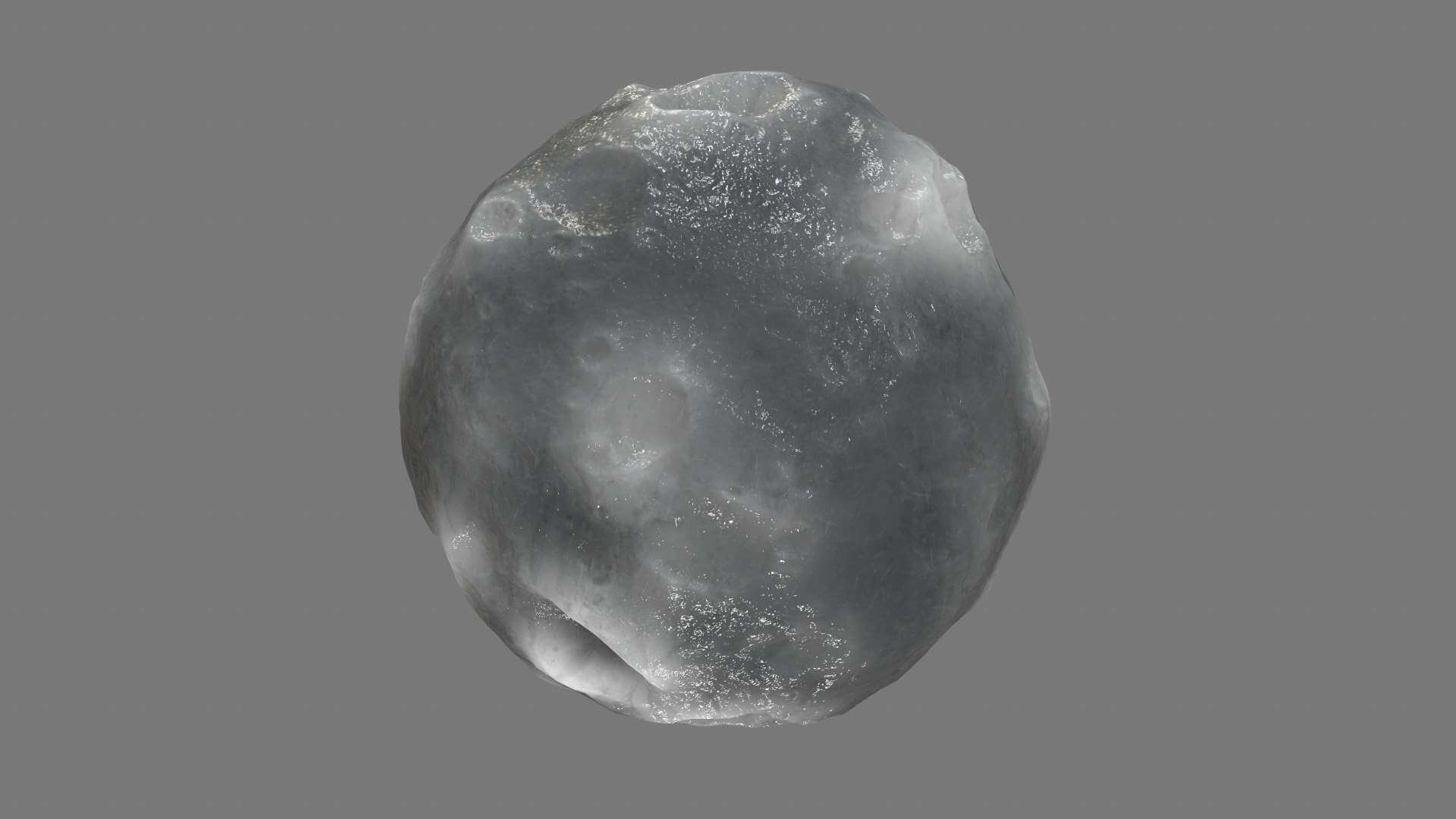 Ice Asteroid Set - 3D Model by icekazim